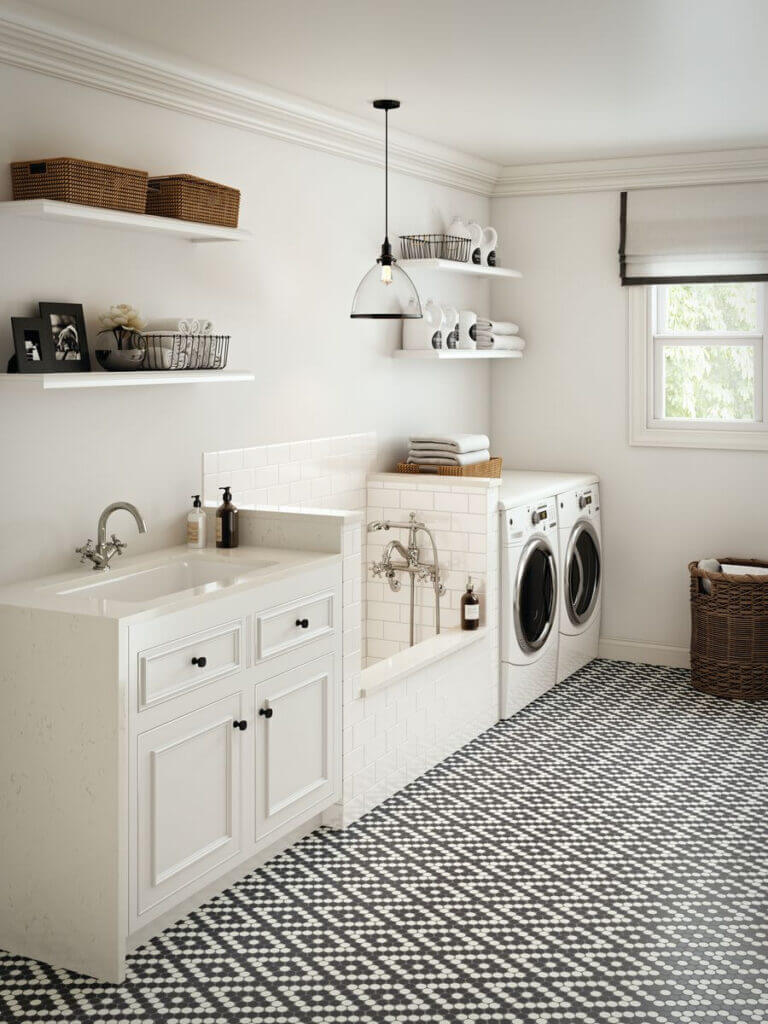 Your Guide to Laundry Room Tile - Why Tile